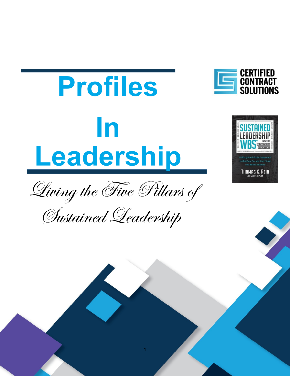 Profiles in Leadership – Tom Reid